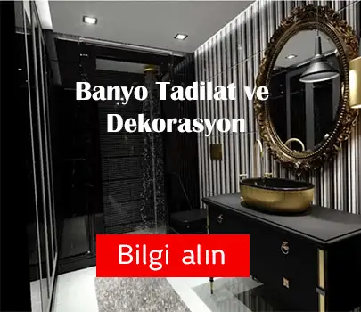 Banyo Tadilat Ankara - Tadilat Dekorasyon Ankara